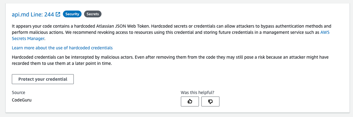 Amazon CodeGuru Features - Amazon Web Services